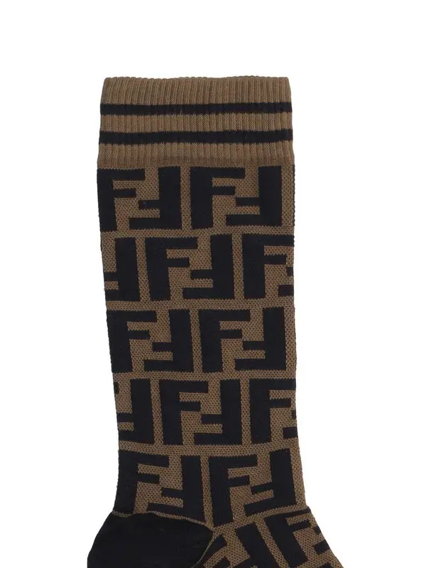 Fendi Stretch-cotton Socks