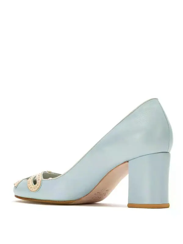 STUDIO CHOFAKIAN Leather Pumps