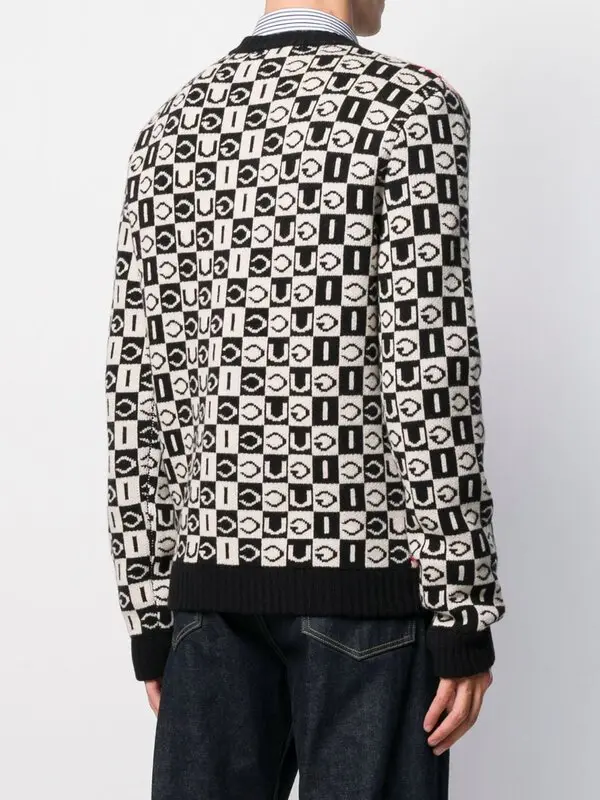 Gucci Knitted V-neck Jumper