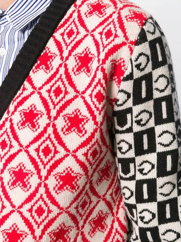 Gucci Knitted V-neck Jumper