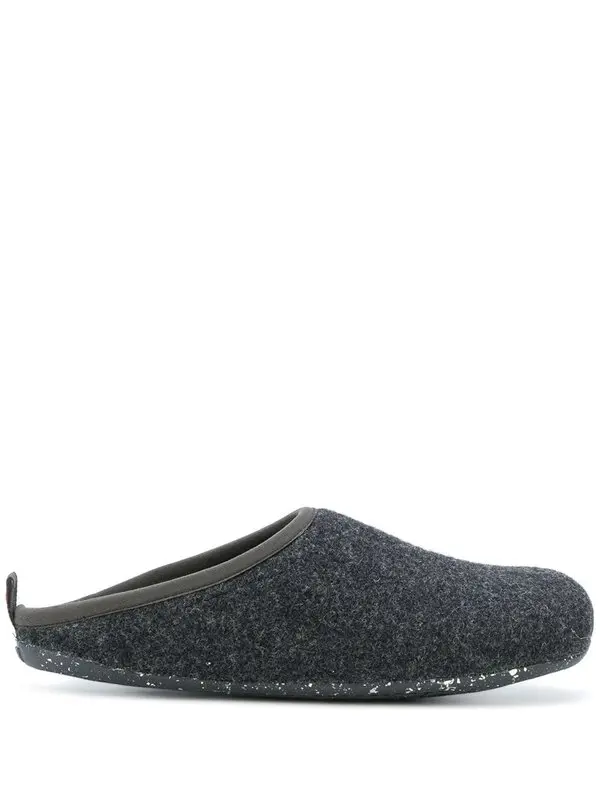 Camper Logo Slip-on Slippers - Grey