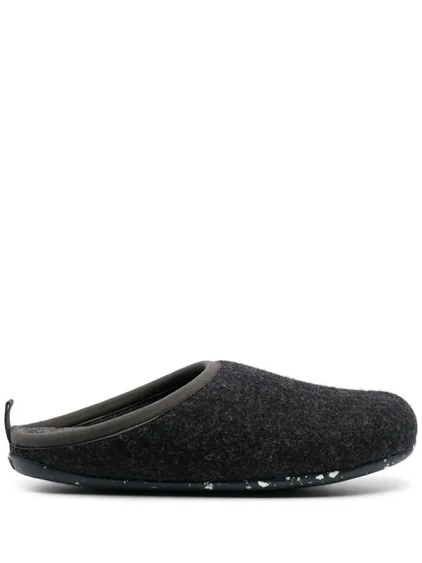 Camper Logo Slip-on Slippers - Grey