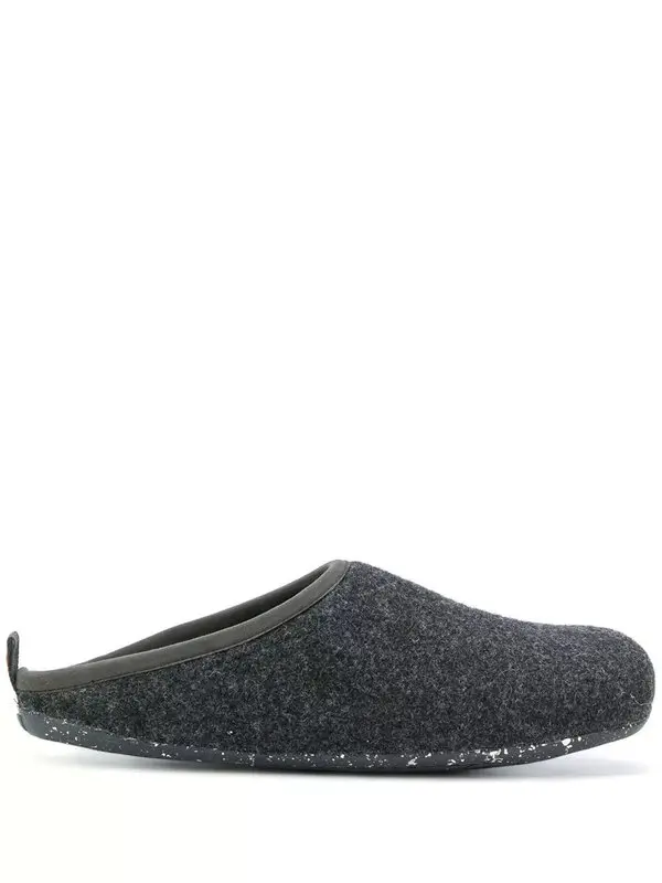 Camper Logo Slip-on Slippers - Grey