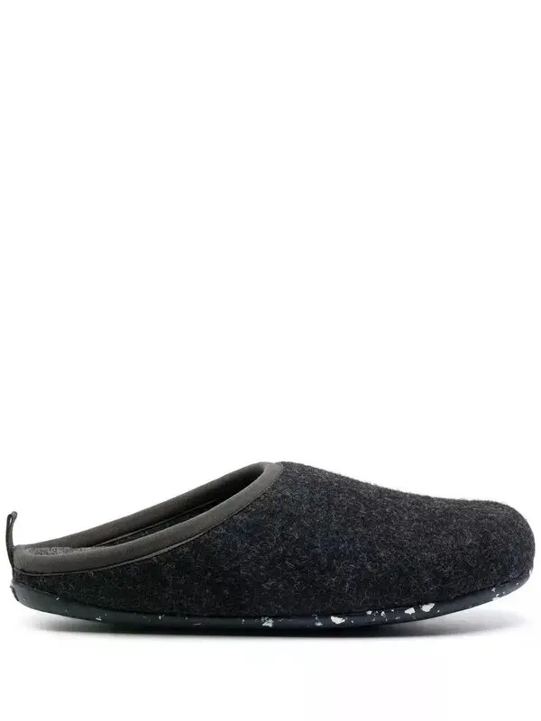 Camper Logo Slip-on Slippers - Grey