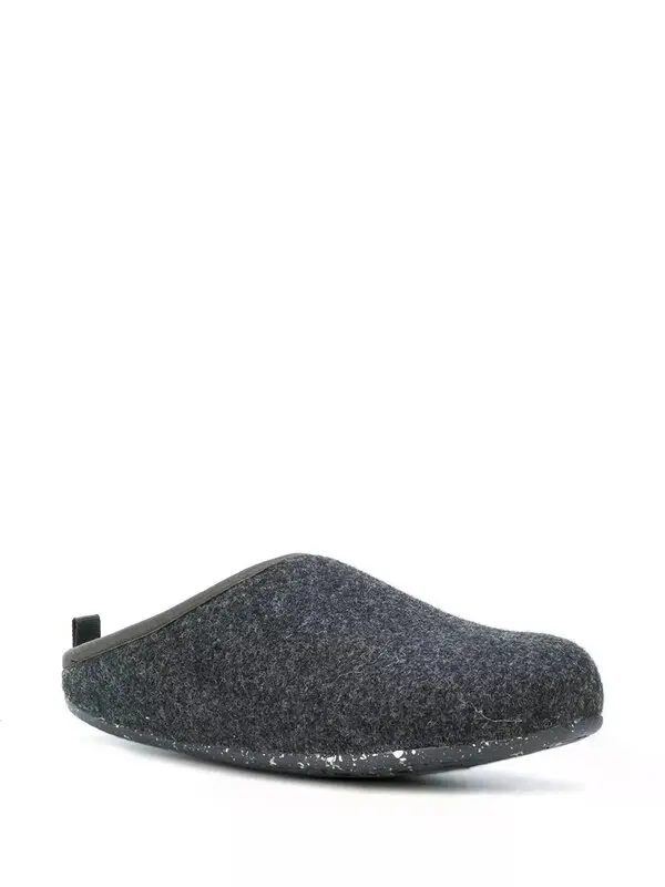Camper Logo Slip-on Slippers - Grey