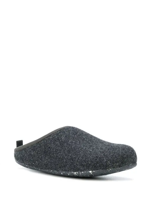 Camper Logo Slip-on Slippers - Grey