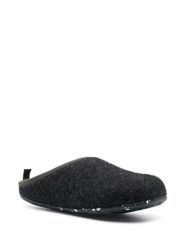 Camper Logo Slip-on Slippers - Grey