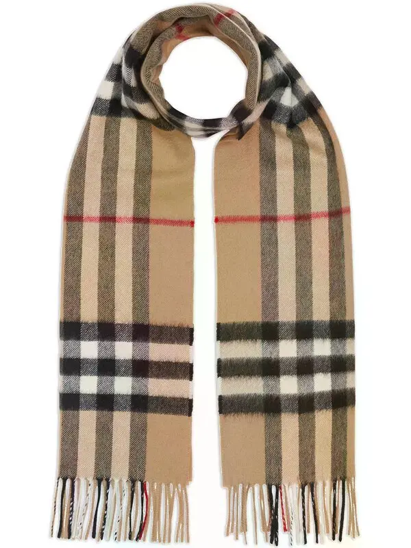 Burberry Cashmere Classic Check Scarf
