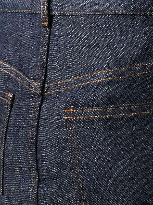 A.p.c. High Waisted Denim Skirt