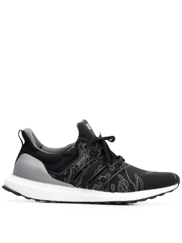 Adidas X Undefeated Ultraboost Utility Camo Sneakers - Black
