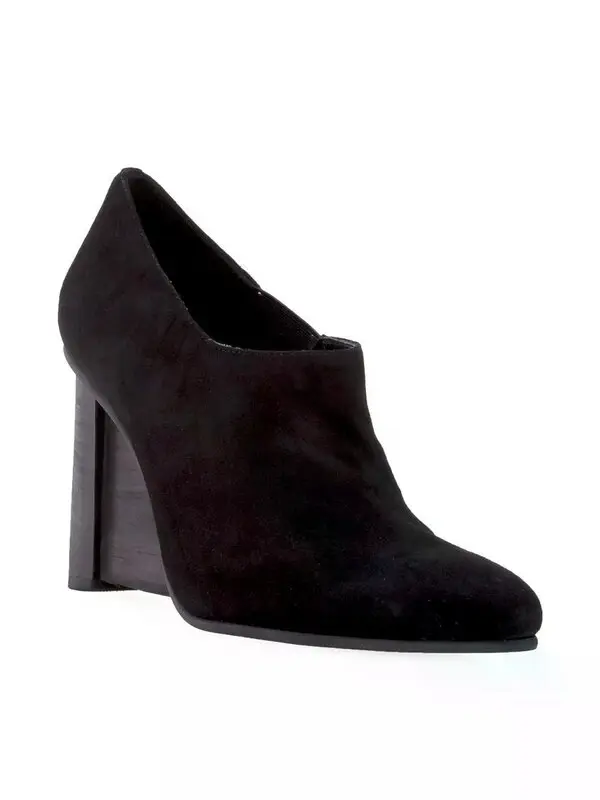 STUDIO CHOFAKIAN Suede Wedge Ankle Boots