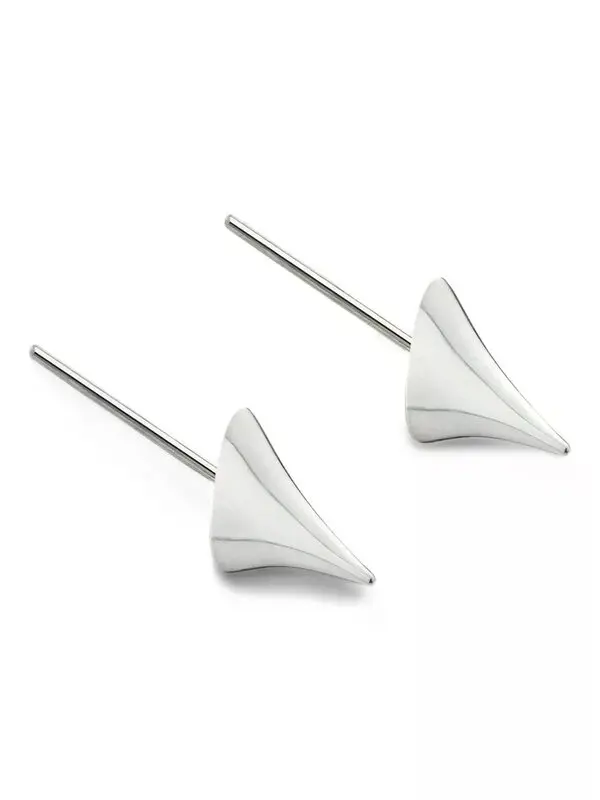 SHAUN LEANE Rose Thorn Stud Earrings - Metallic
