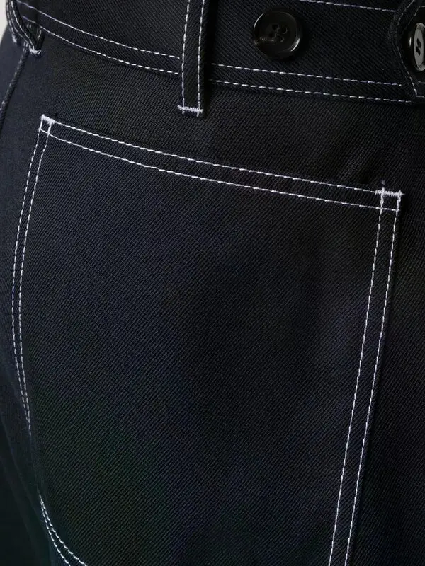 Comme Des Garçons Dropped Crotch Trousers