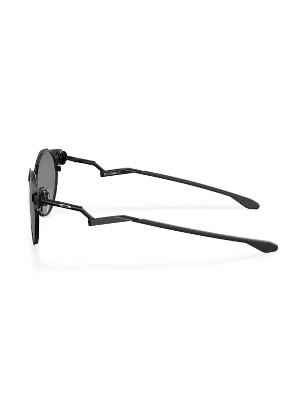 Oakley Deadbolt Round-frame Sunglasses