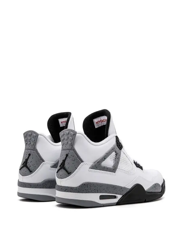 JORDAN Air 4 Retro Cement Sneakers - White