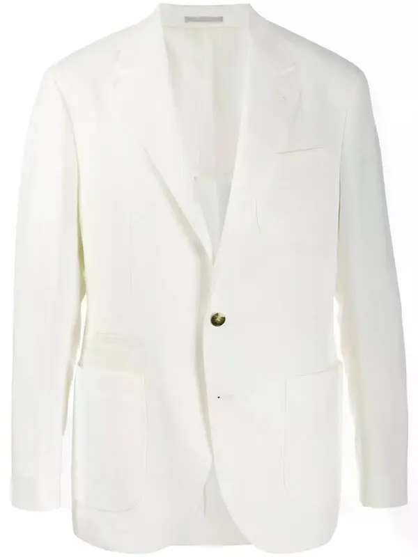 Brunello Cucinelli Single-breasted Fitted Blazer