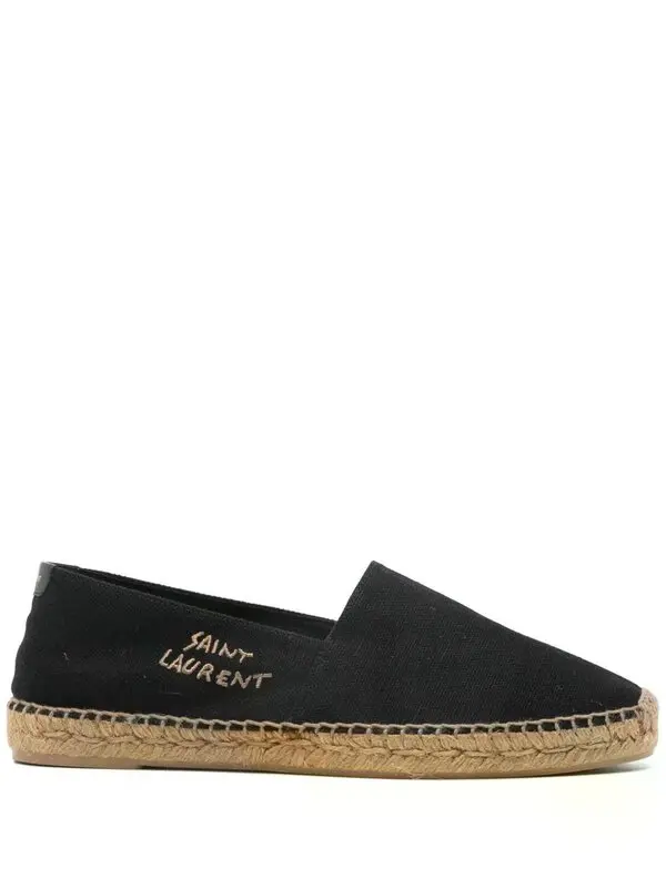 Saint Laurent Logo-embroidered Espadrilles