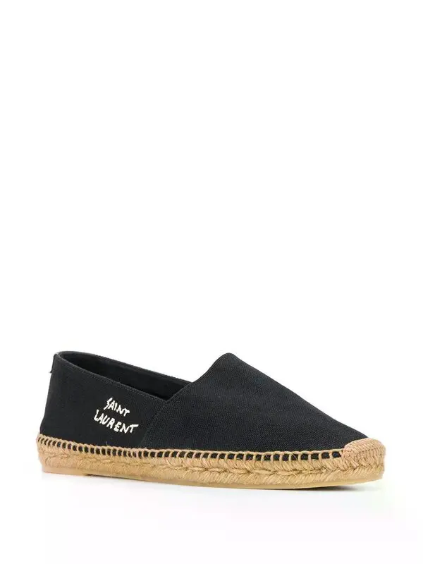 Saint Laurent Logo-embroidered Espadrilles