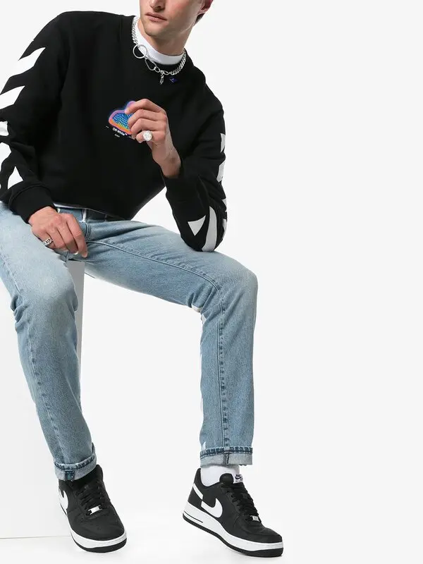 Nike X Supreme X Comme Des Garçons Air Force 1 Low Sneakers
