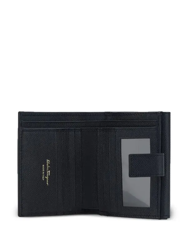 FERRAGAMO Fold-over Clasp Purse - Black