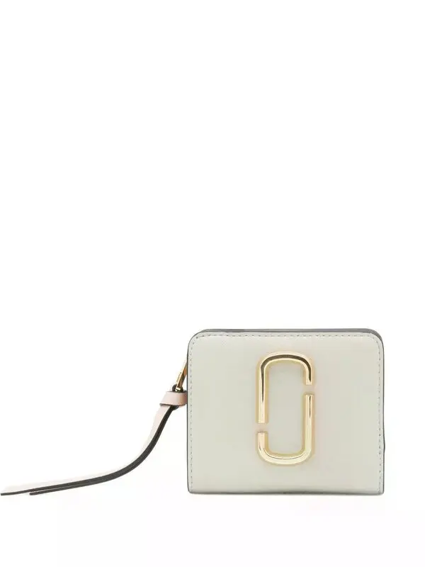 Marc Jacobs The Mini Compact Wallet - Neutrals