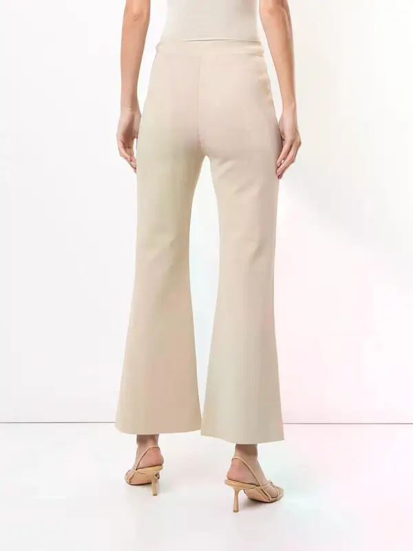 Stella McCartney Slit-front Flared Trousers
