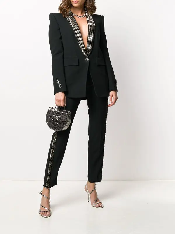 Philipp Plein Spike-studded Blazer