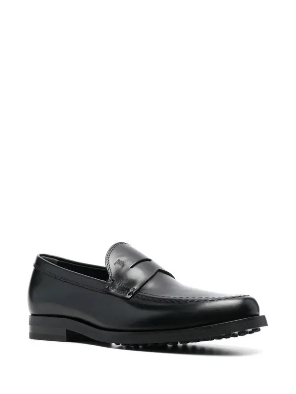 TOD'S Classic Penny Loafers - Black