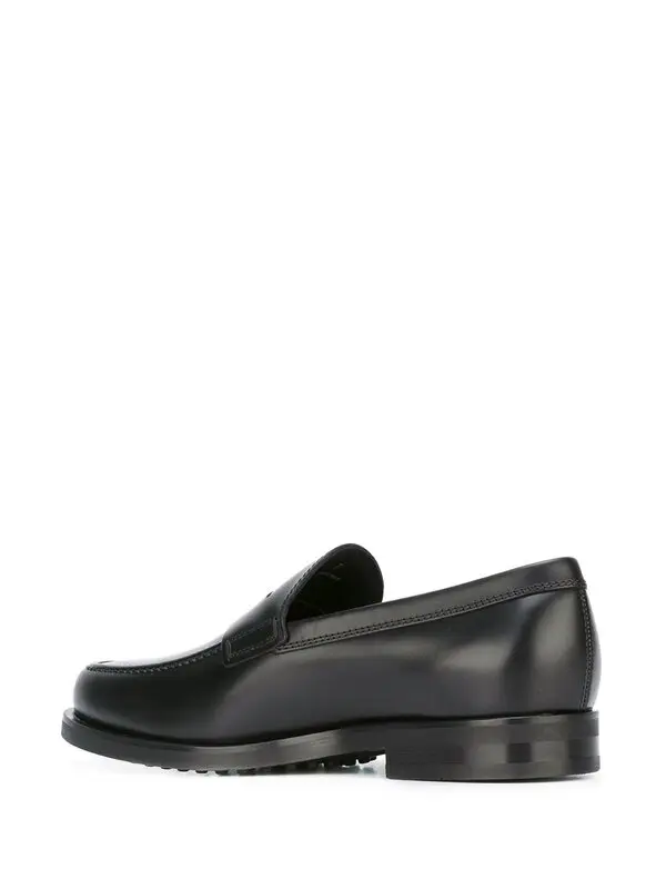 TOD'S Classic Penny Loafers - Black