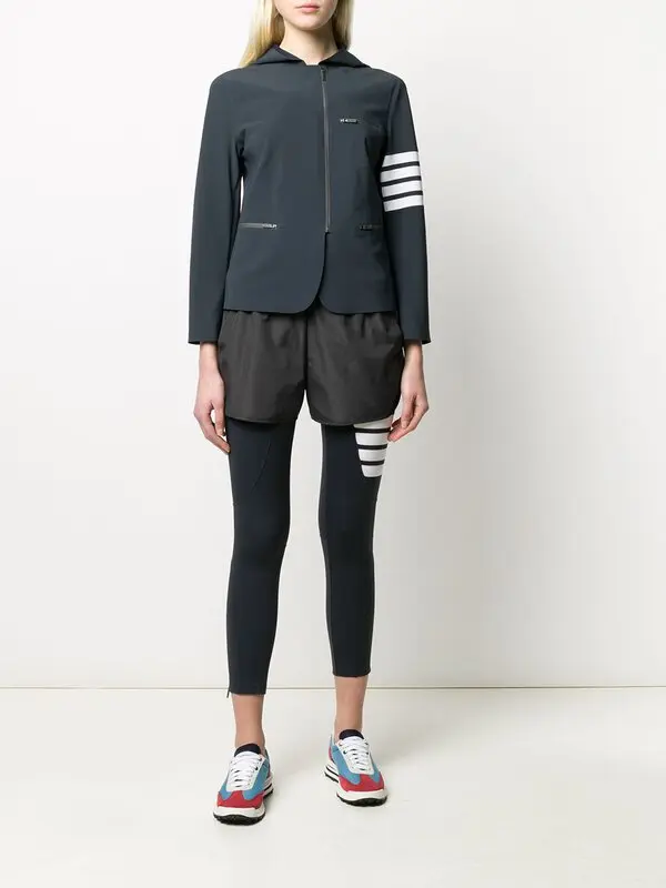 Thom Browne 4-bar Flyweight Tech Running Shorts