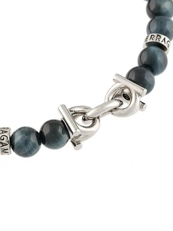 FERRAGAMO Semi-precious Stone And Gancini Bracelet