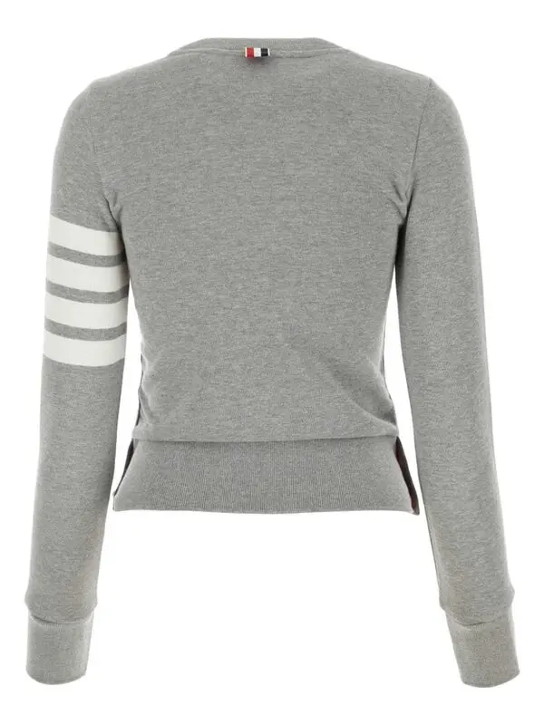 Thom Browne Classic Loopback 4-bar Sweatshirt - Grey