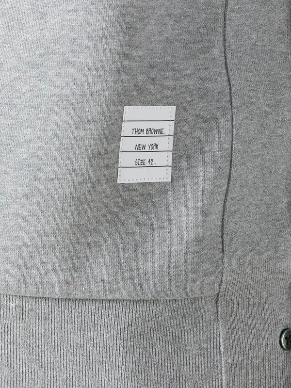 Thom Browne Classic Loopback 4-bar Sweatshirt - Grey