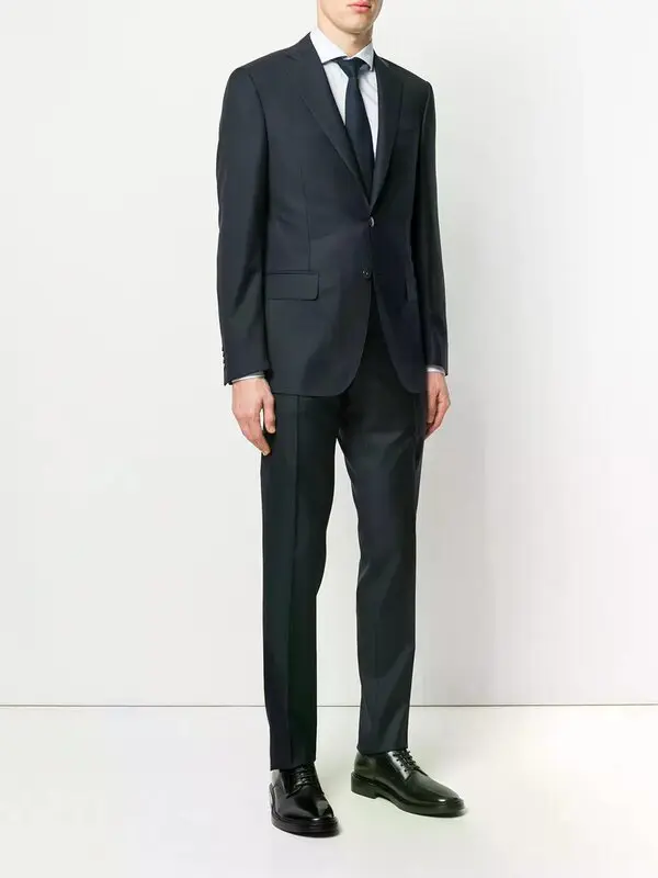 DELL'OGLIO Slim-fit Tailored Suit - Blue