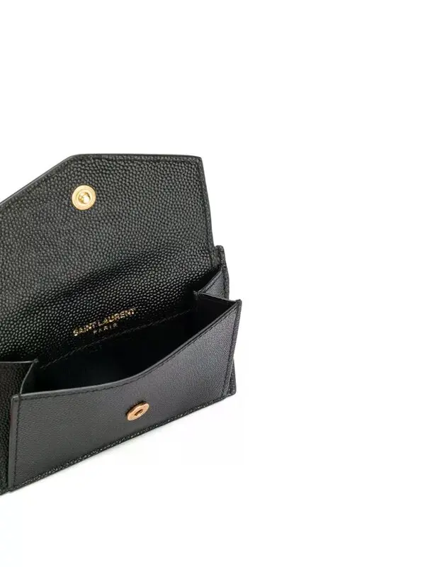 Saint Laurent Uptown Card Case - Black