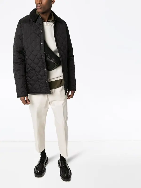Barbour Heritage Liddesdale Quilted Jacket - Black