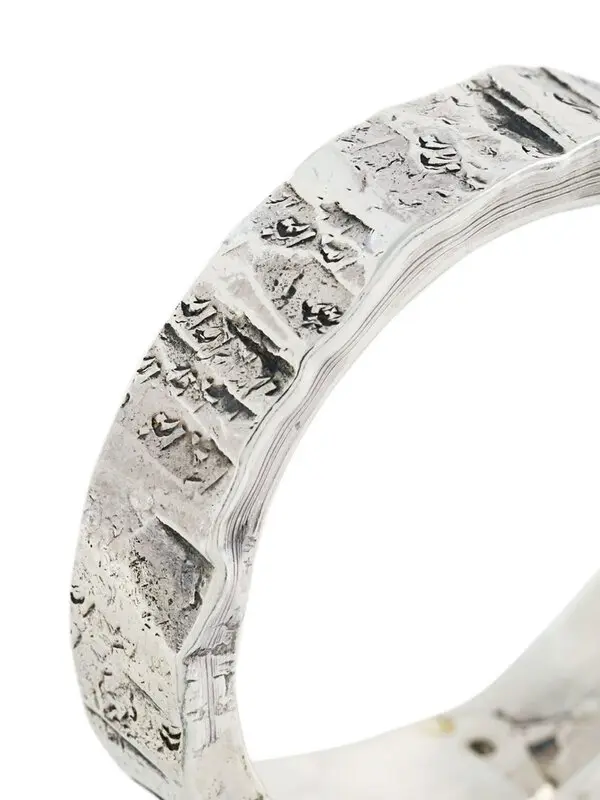 Emanuele Bicocchi Hammered Band Ring