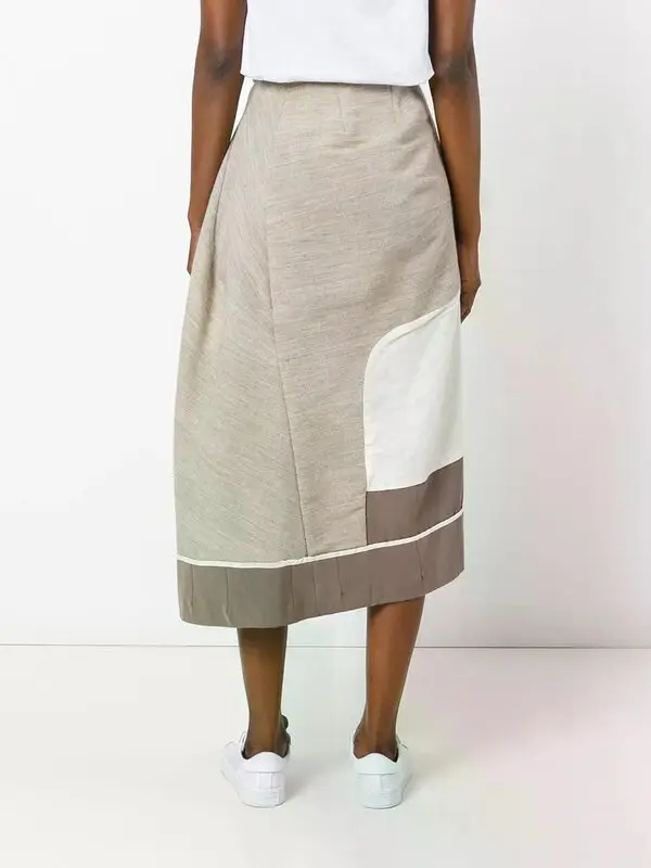 Comme Des Garçons Reversible Wool Skirt