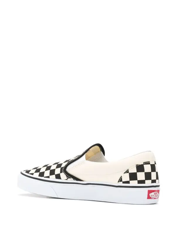 VANS Checkerboard Classic Slip-on Sneakers - White