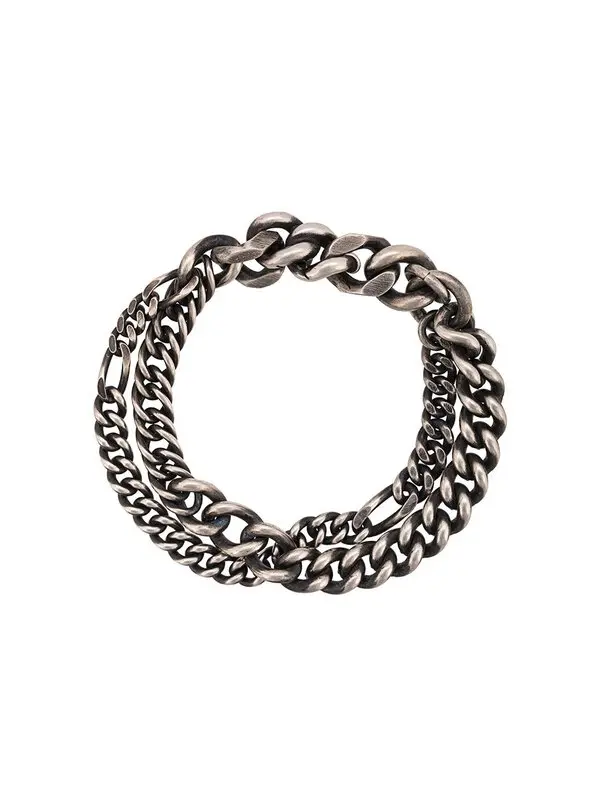Werkstatt:München Double Chain Bracelet - Silver