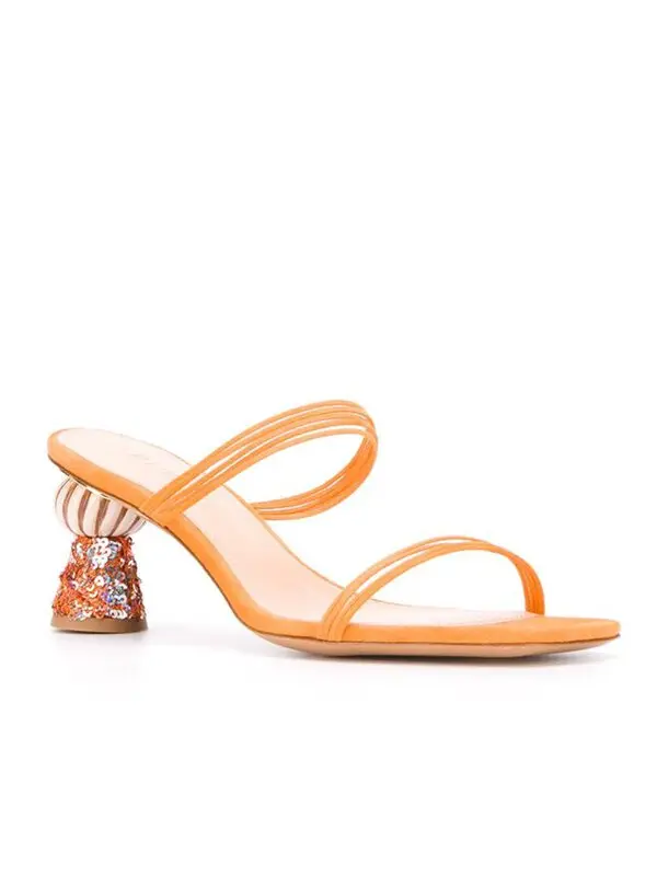 Jacquemus Les Vallena 75mm Mules