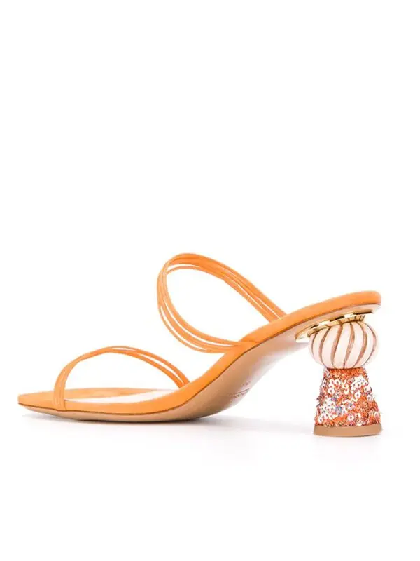 Jacquemus Les Vallena 75mm Mules