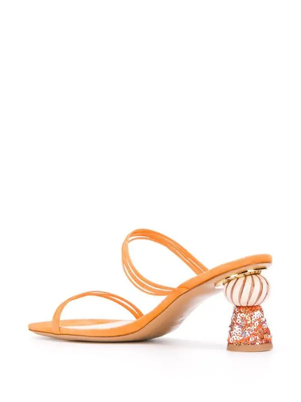 Jacquemus Les Vallena 75mm Mules