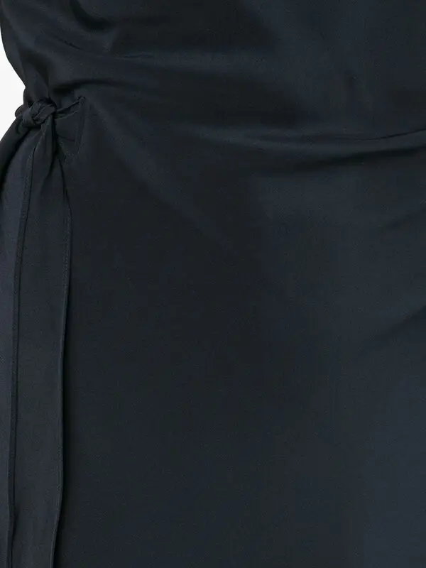 PETER COHEN Victor Wrap-style Dress - Blue