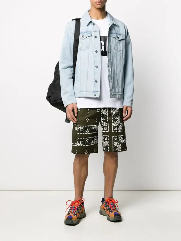 MSGM Logo-print Boxy T-shirt - White