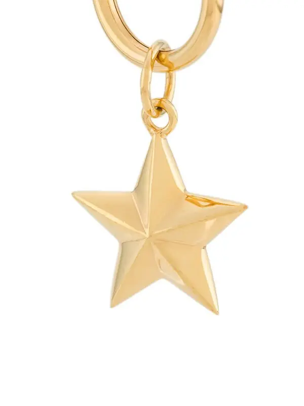 TRUE ROCKS Mini Star Hoop Single Earring - Gold
