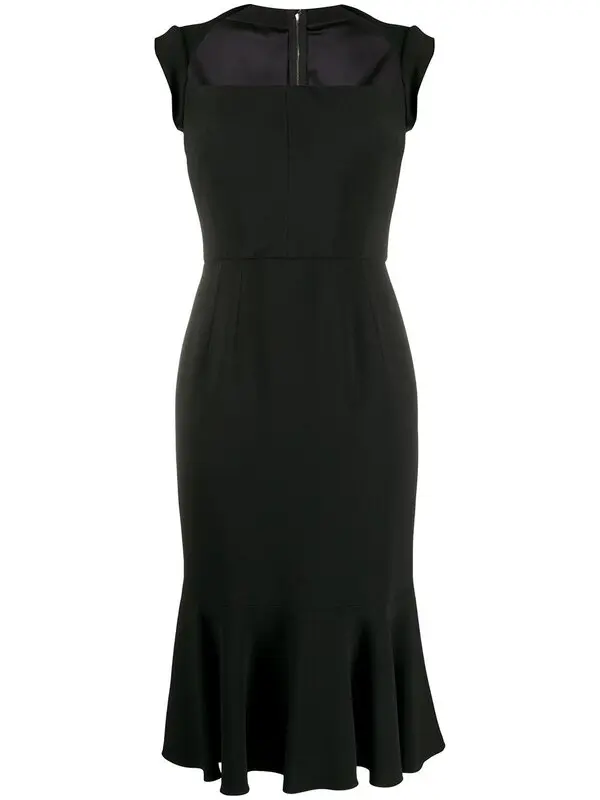 Dolce & Gabbana Square-neck Sleeveless Dress