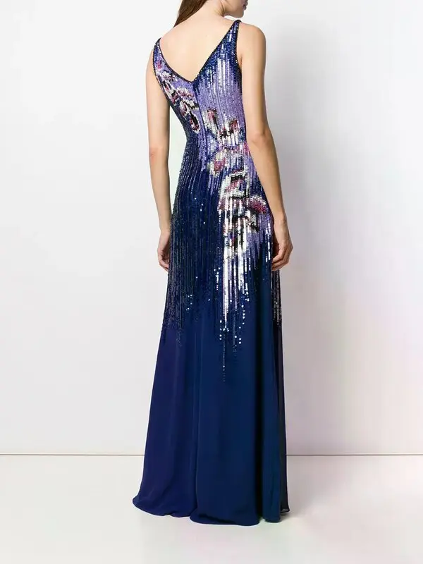 Emilio Pucci Sequin Embellished Peony Dress