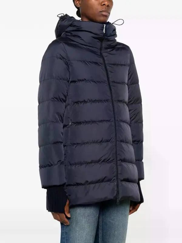 Herno Quilted Hooded Coat