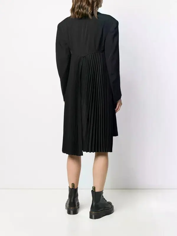 Comme Des Garçons 1980s Elongated Pleated Back Jacket